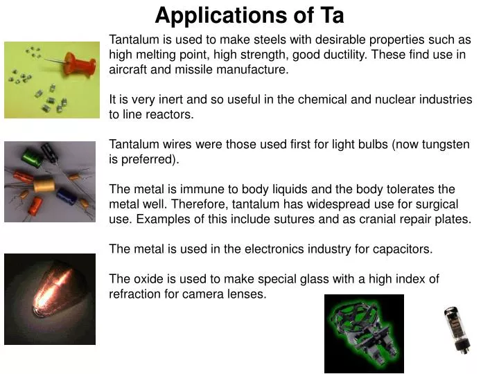 PPT - Applications of Ta PowerPoint Presentation, free download - ID ...