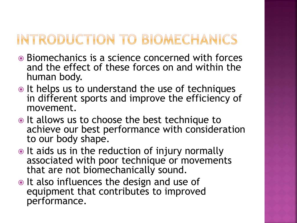 PPT - How do Biomechanical Principles Influence Movement? PowerPoint ... PPT - How do Biomechanical Principles Influence Movement? PowerPoint ...