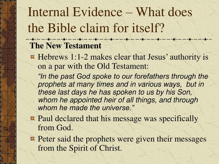 PPT - The Authority of the Bible PowerPoint Presentation - ID:1163541