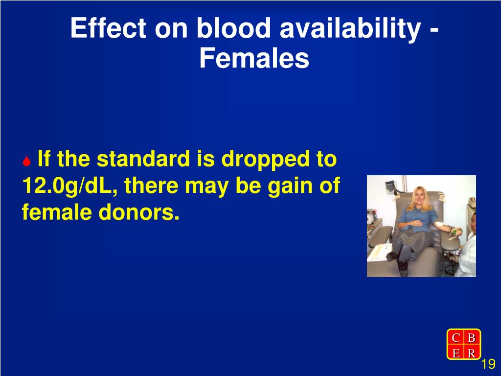 PPT - Current standards, donor safety, and blood supply PowerPoint ...