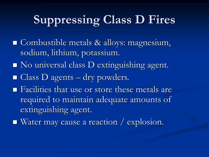 PPT - Fire Suppression Techniques Part 2 PowerPoint Presentation - ID ...