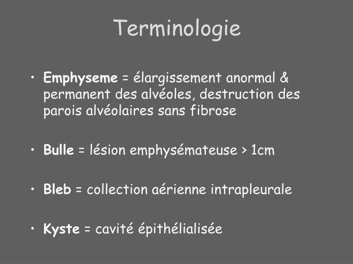 PPT - Emphysème et chirurgie de réduction pulmonaire PowerPoint ...
