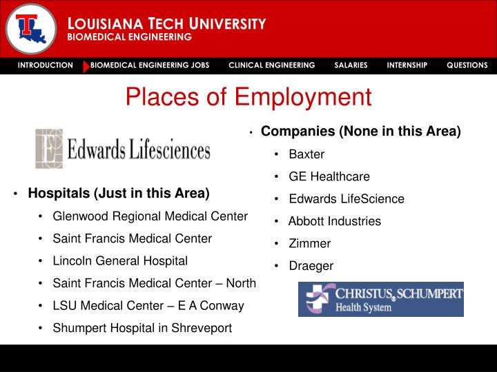 PPT - EMPLOYMENT OUTLOOK IN BIOMEDICAL ENGINEERING PowerPoint ...