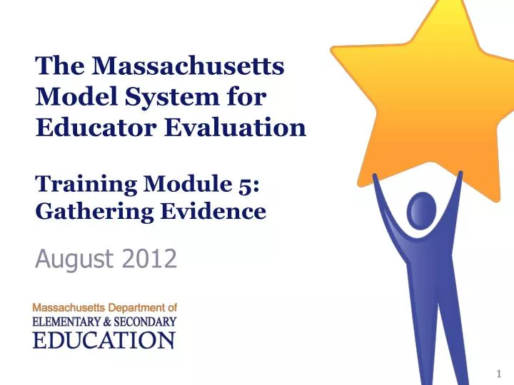 PPT - The Massachusetts Model System for Educator Evaluation Training ...