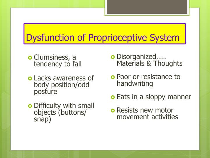 PPT - Sensory Integration: Theory, Disorders, Interventions PowerPoint ...