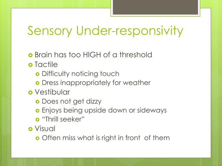 PPT - Sensory Integration: Theory, Disorders, Interventions PowerPoint ...