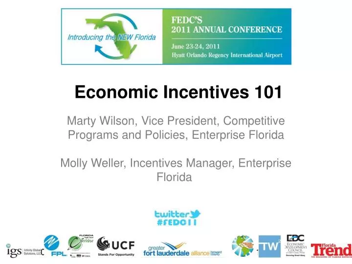 PPT - Economic Incentives 101 PowerPoint Presentation, free download ...