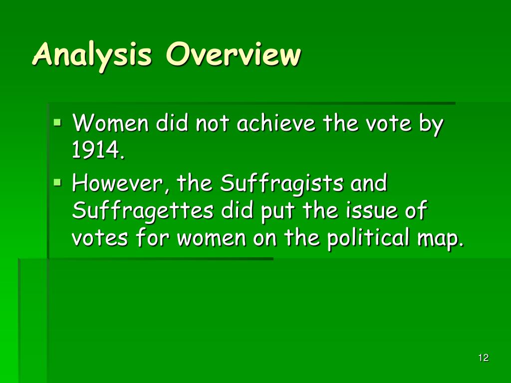 PPT - Women’s Suffrage Movements PowerPoint Presentation, free download ...