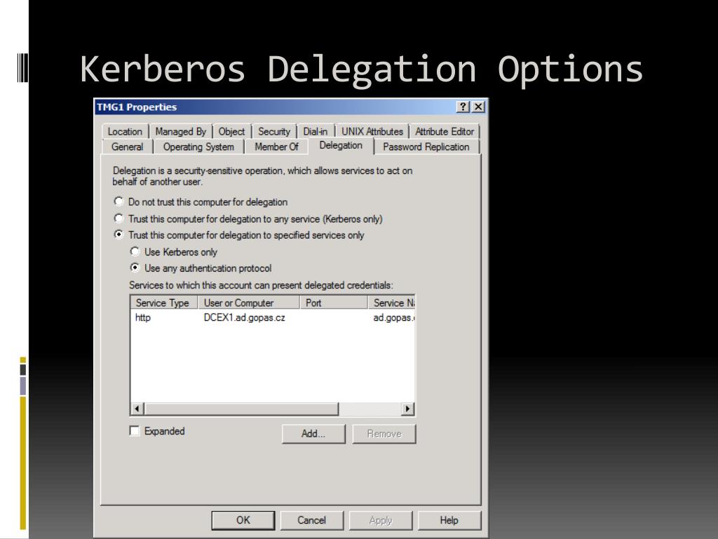 PPT - Kerberos Delegation PowerPoint Presentation, free download - ID ... PPT - Kerberos Delegation PowerPoint Presentation, free download - ID ...