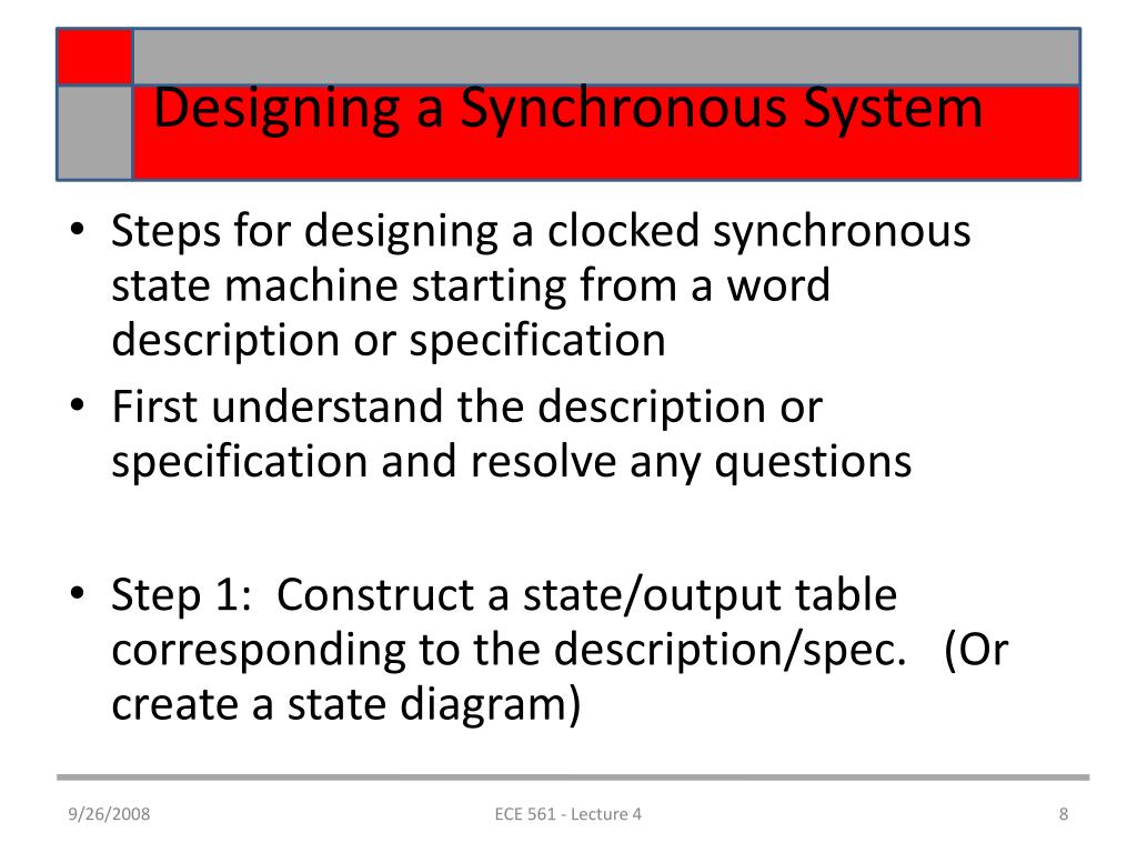PPT - Lecture 4 – State Machine Design PowerPoint Presentation, free ...