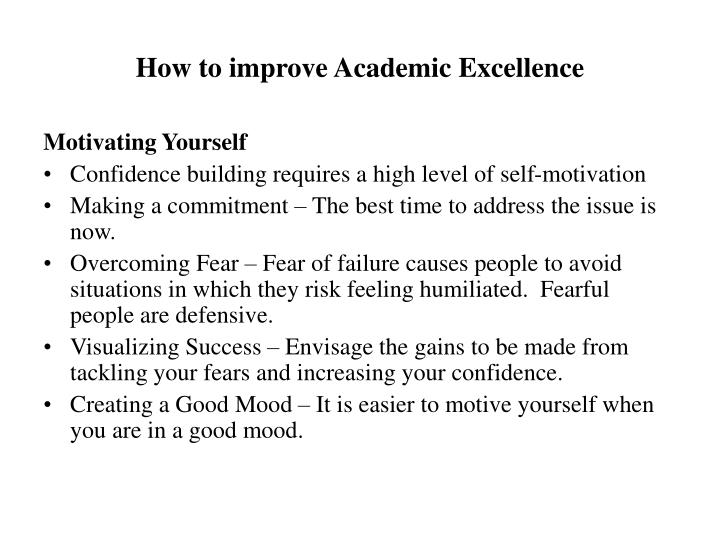 PPT - Academic Excellence Definition PowerPoint Presentation - ID:1176331