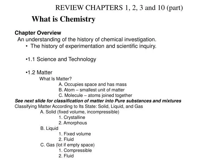 PPT - What is Chemistry PowerPoint Presentation, free download - ID:1176914