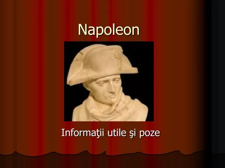 PPT - Napoleon PowerPoint Presentation, free download - ID:1176930