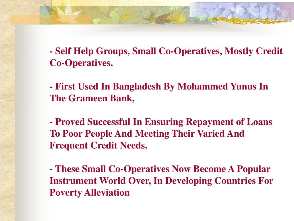 PPT - Self Help Group in Rural Maharashtra A Study of the Viability of ...