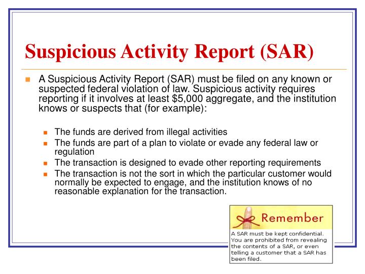 PPT - Bank Secrecy Act (BSA) PowerPoint Presentation - ID:1181717