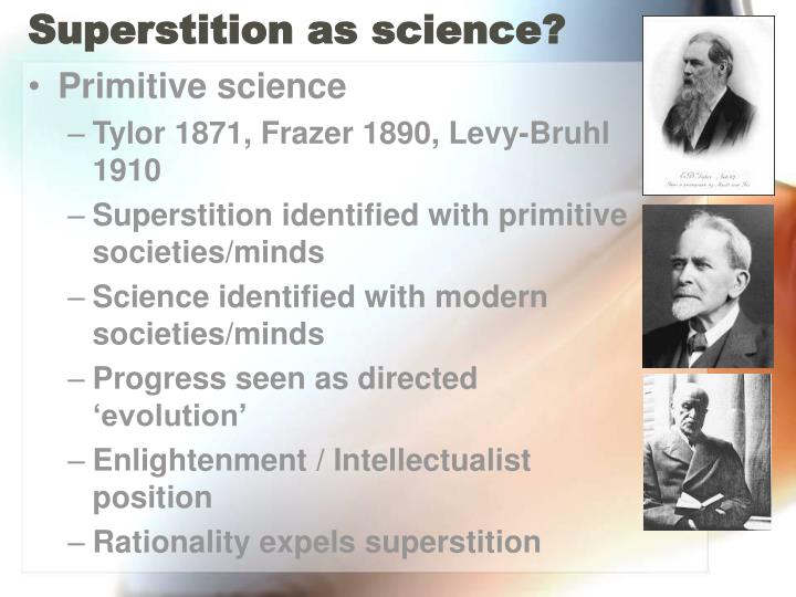 PPT - Superstition as Science PowerPoint Presentation - ID:1182140