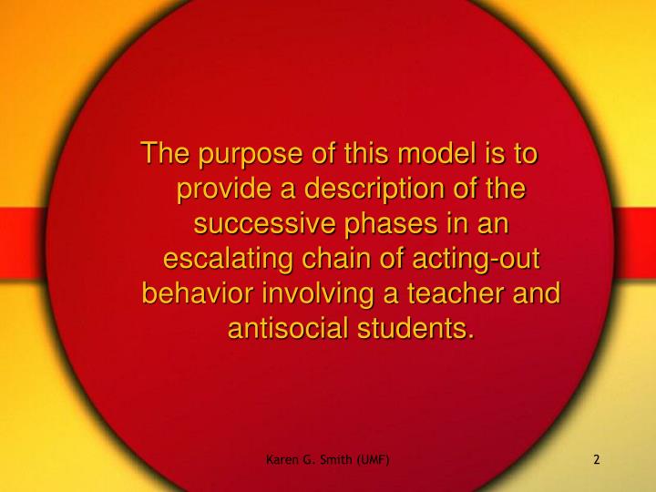 PPT - THE ACTING-OUT BEHAVIOR CYCLE PowerPoint Presentation - ID:1183716
