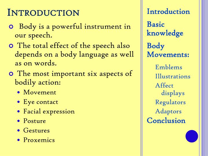 PPT - The Body Language PowerPoint Presentation - ID:1186189