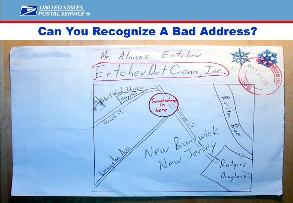 PPT - Bad Addresses: Understanding and Handling Them Effectively ...