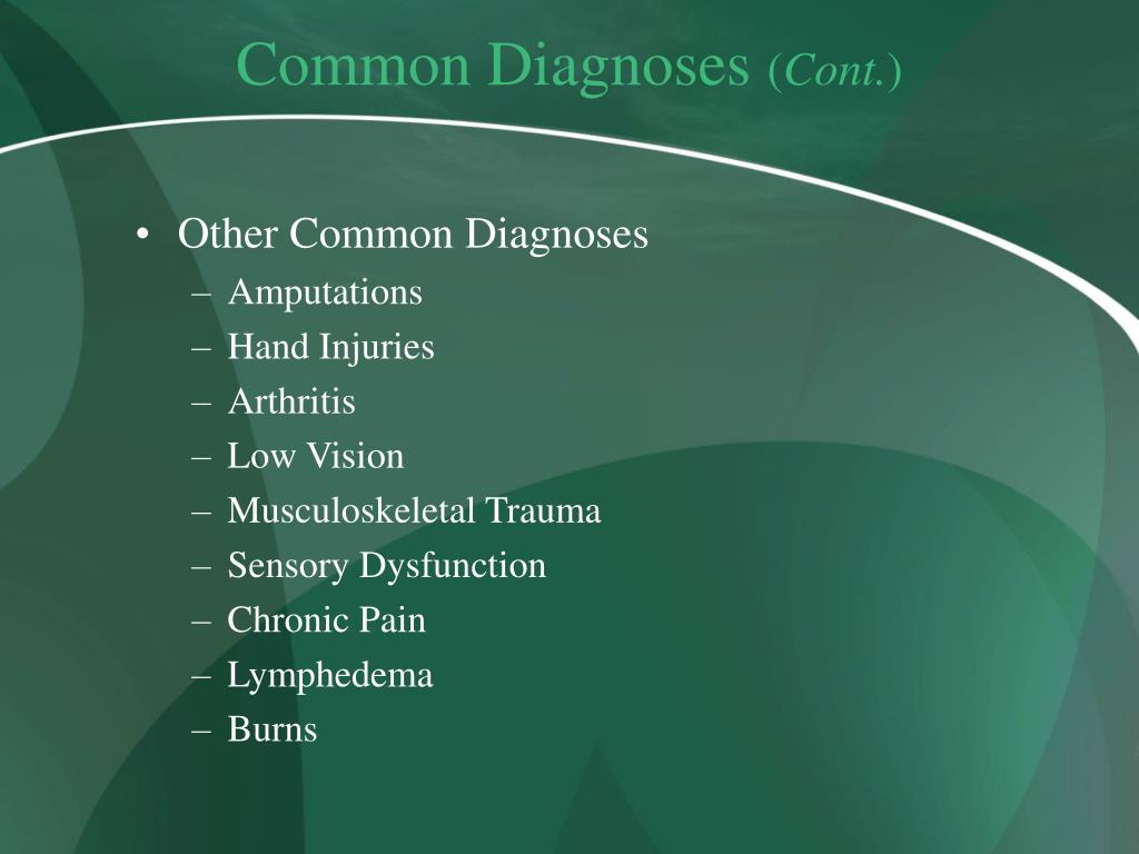 Ppt Occupational Therapy 101 What Is Ot Powerpoint Presentation