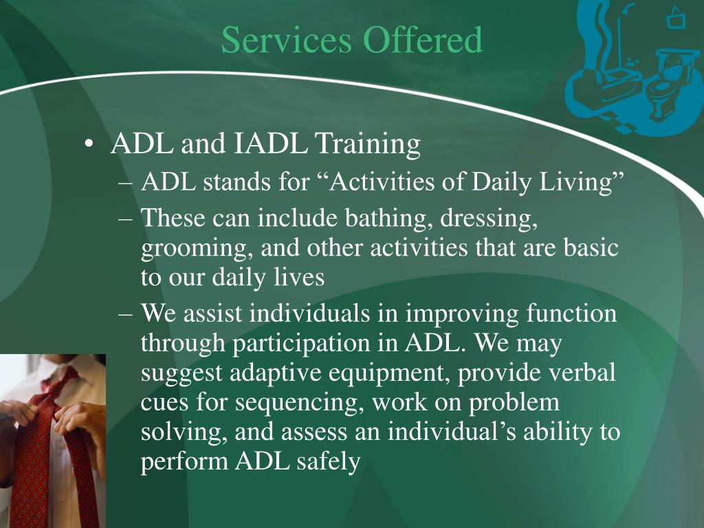 Ppt Occupational Therapy 101 What Is Ot Powerpoint Presentation
