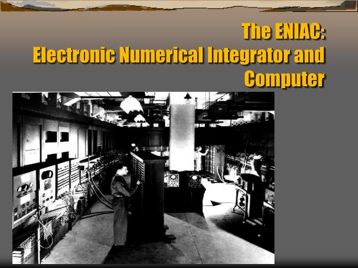 PPT - A Brief History of Computers PowerPoint Presentation - ID:1187419
