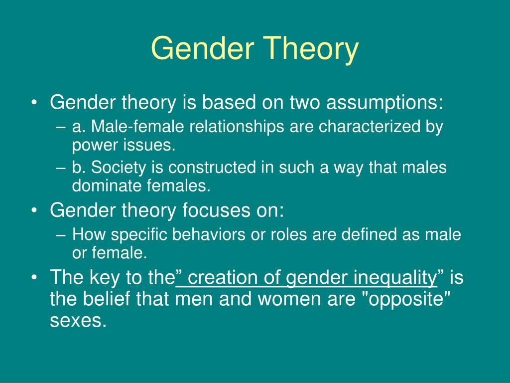 What Is The Theory Of Doing Gender