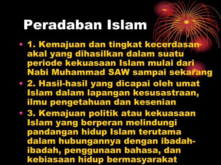 PPT - SEJARAH PERADABAN ISLAM STAIN FEI PowerPoint Presentation - ID:119073