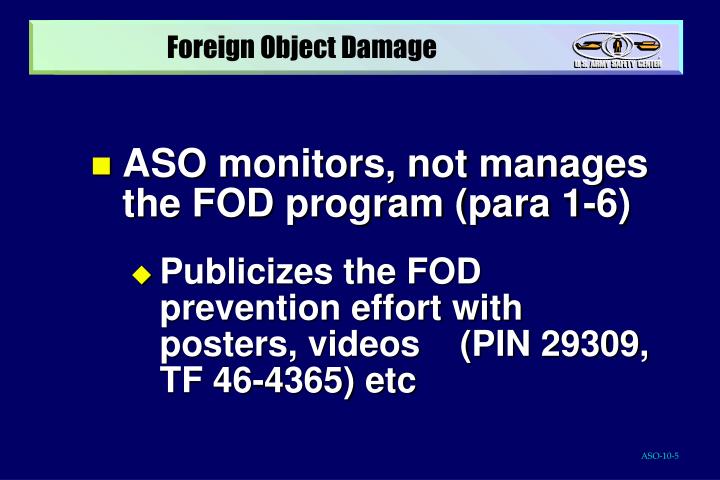 PPT - Foreign Object Damage (FOD) PowerPoint Presentation - ID:1190946