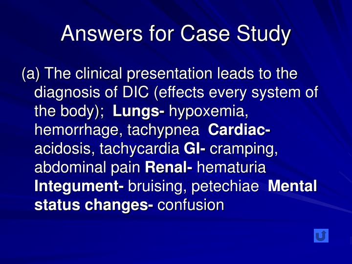 PPT - Understanding Disseminated Intravascular Coagulation (DIC) “An ...