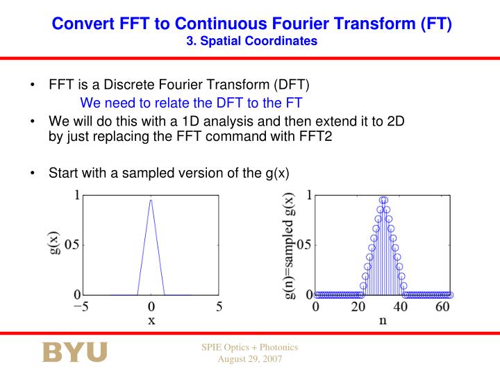PPT - Using MATLAB to Compute Diffraction Patterns of Complex Apertures ...