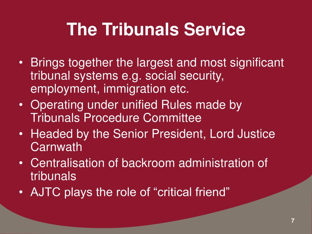 PPT - The Administrative Justice and Tribunals Council PowerPoint ...