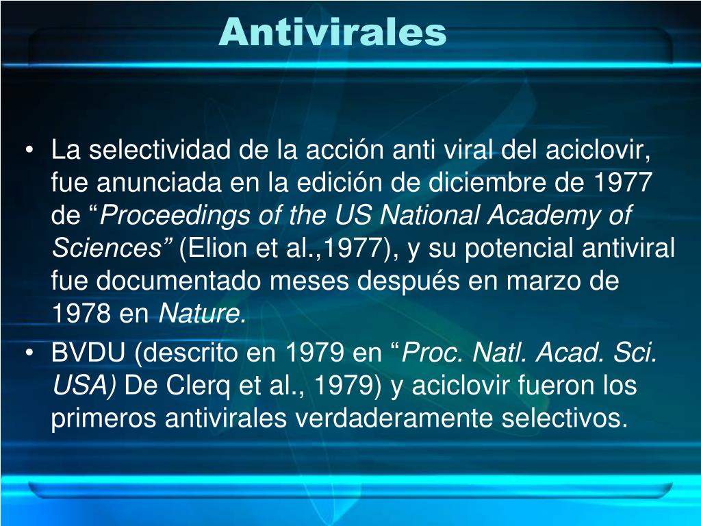PPT - Farmacología de Antivirales PowerPoint Presentation, free ...