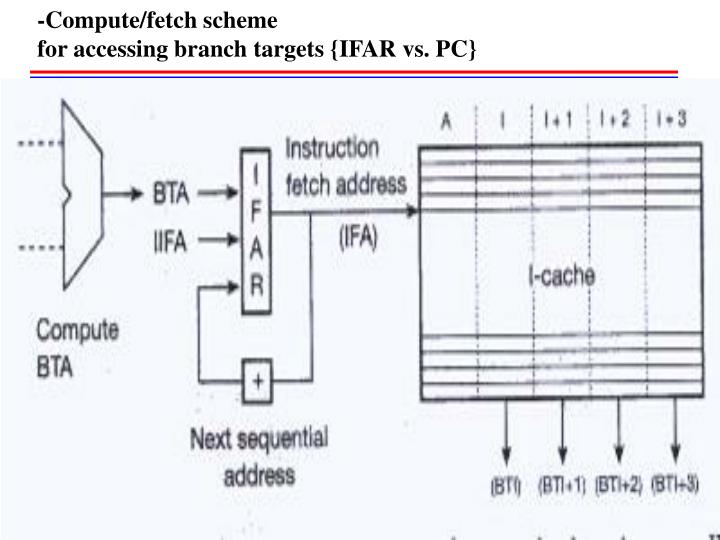 PPT - 8 Processing of control transfer instructions PowerPoint ...