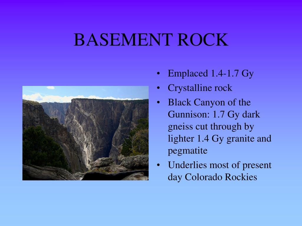 PPT - Geological Evolution of Colorado's Mountainous Regions PowerPoint ...