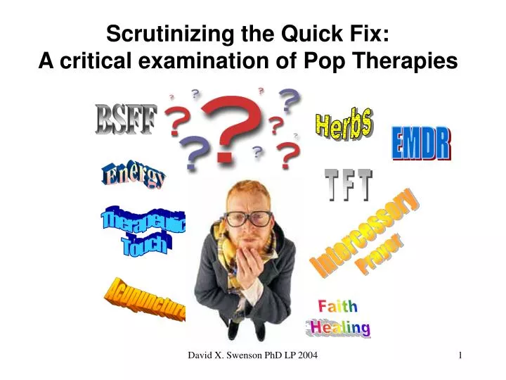 PPT - Scrutinizing the Quick Fix: A critical examination of Pop ...