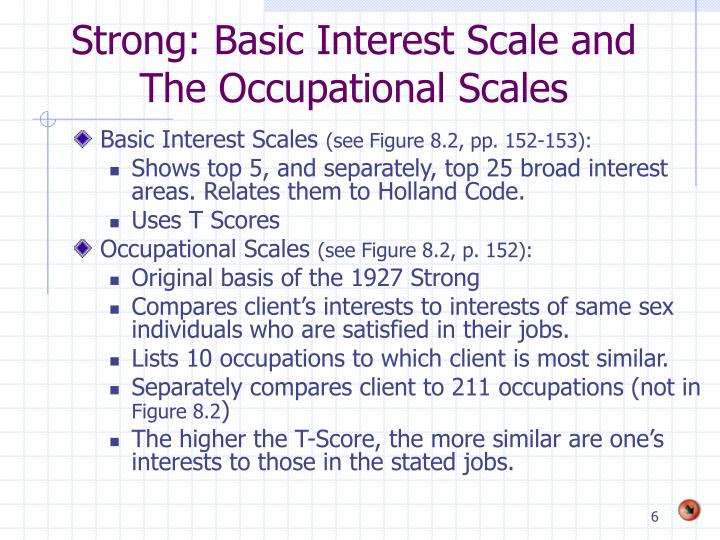 PPT - Chapter 8: Career and Occupational Assessment PowerPoint ...