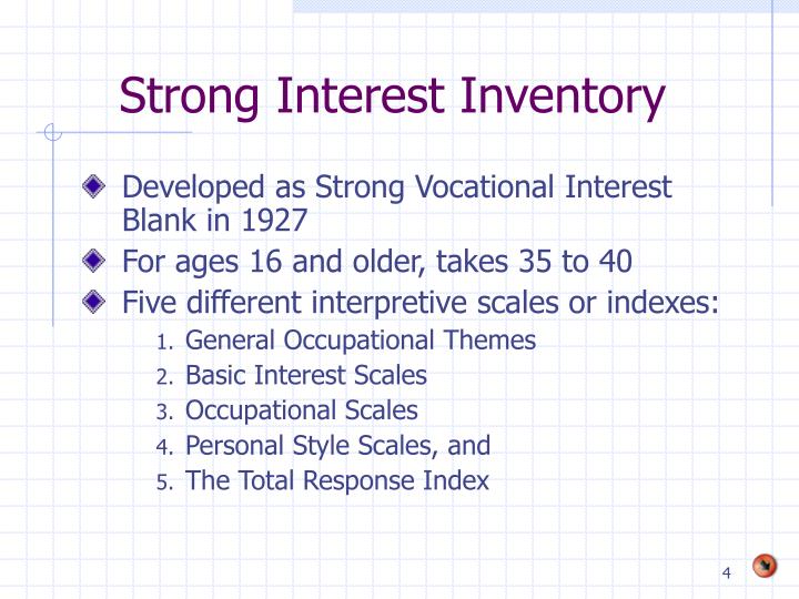 PPT - Chapter 8: Career and Occupational Assessment PowerPoint ...