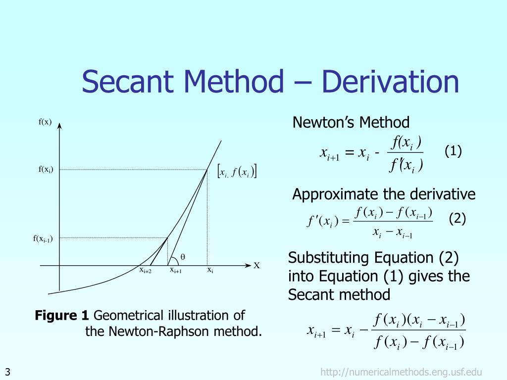 Ppt Secant Method Powerpoint Presentation Free Download Id 1198042