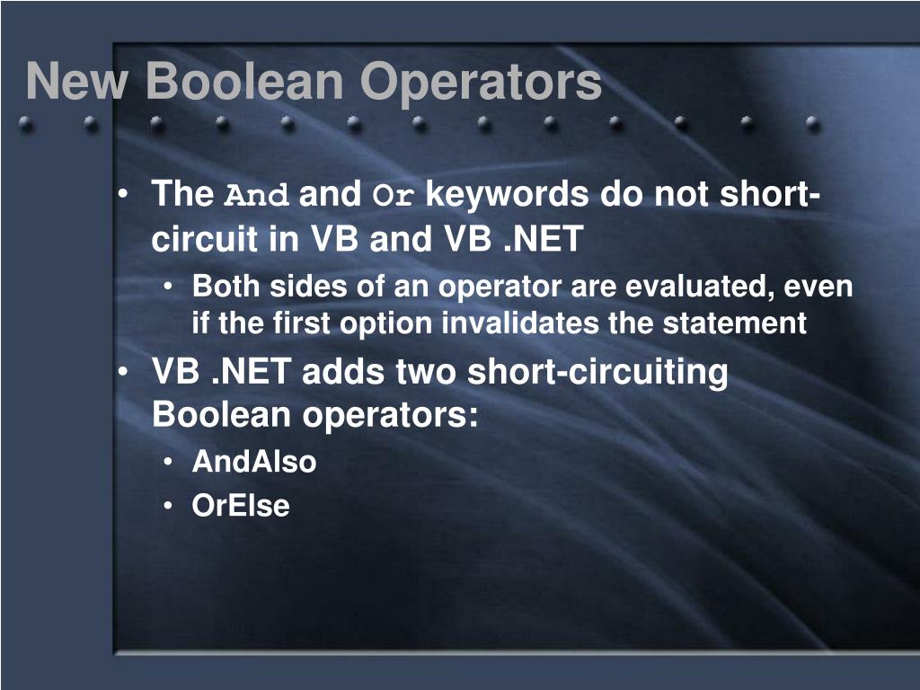 PPT - VB.NET PowerPoint Presentation, free download - ID:1198086