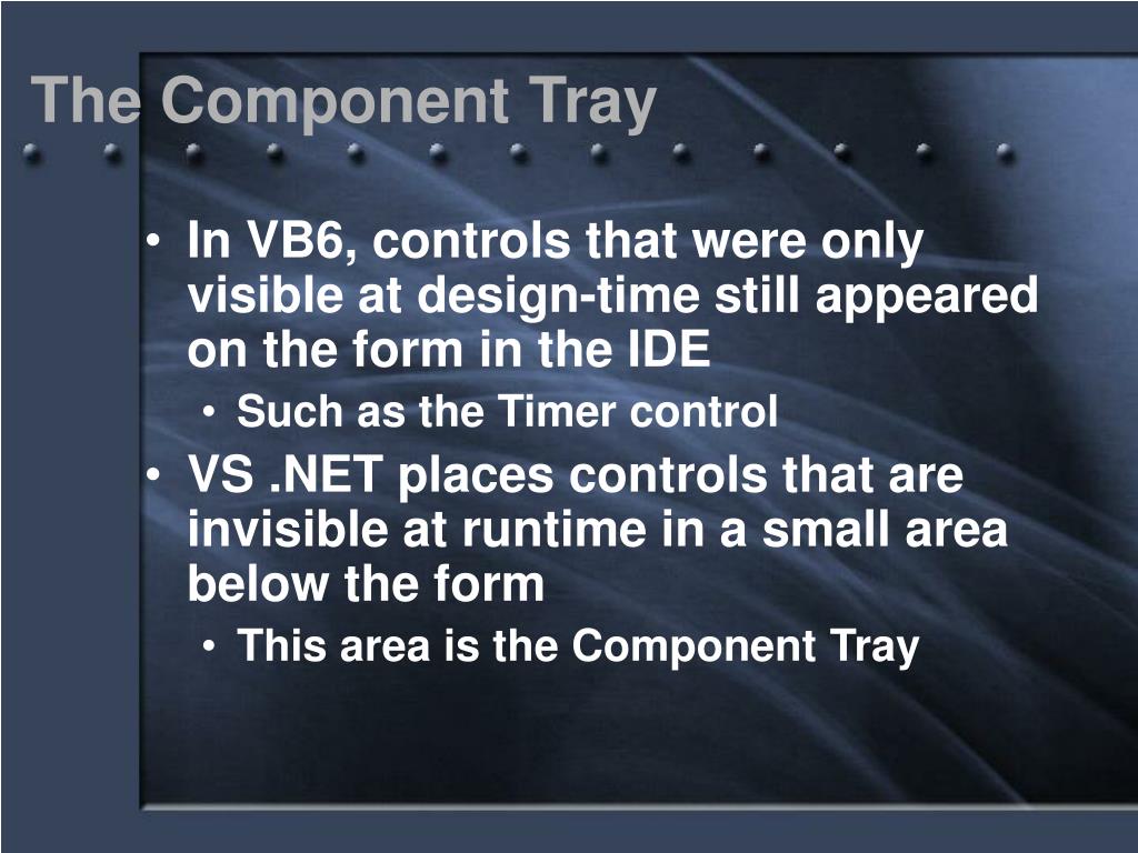 PPT - VB.NET PowerPoint Presentation, free download - ID:1198086