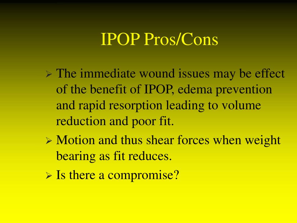 PPT - Early Limb Loss Care: Wound Care Options Reviewed PowerPoint ...