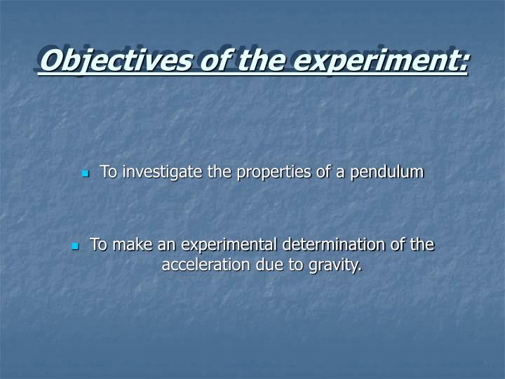 PPT - The Simple Pendulum PowerPoint Presentation - ID:1199510