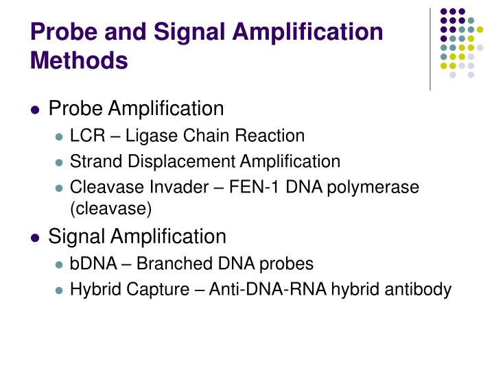 PPT - Chapter 7: Nucleic Acid Amplification Techniques PowerPoint ...