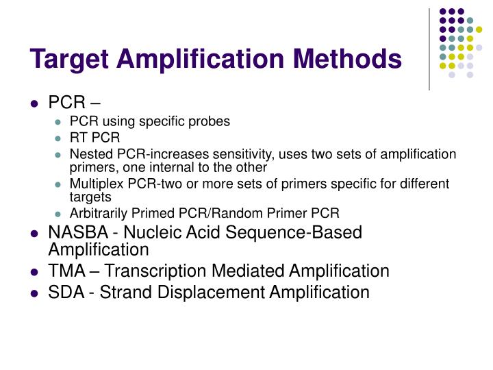 PPT - Chapter 7: Nucleic Acid Amplification Techniques PowerPoint ...