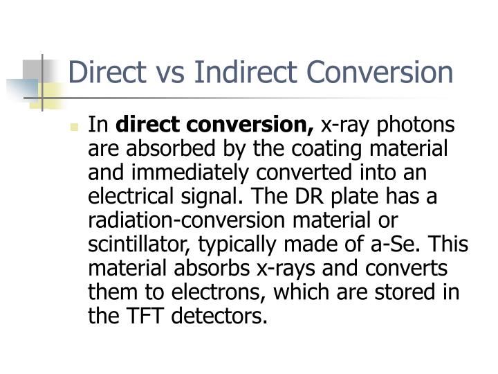 PPT - Direct Digital Radiography or Direct Capture Radiography ...