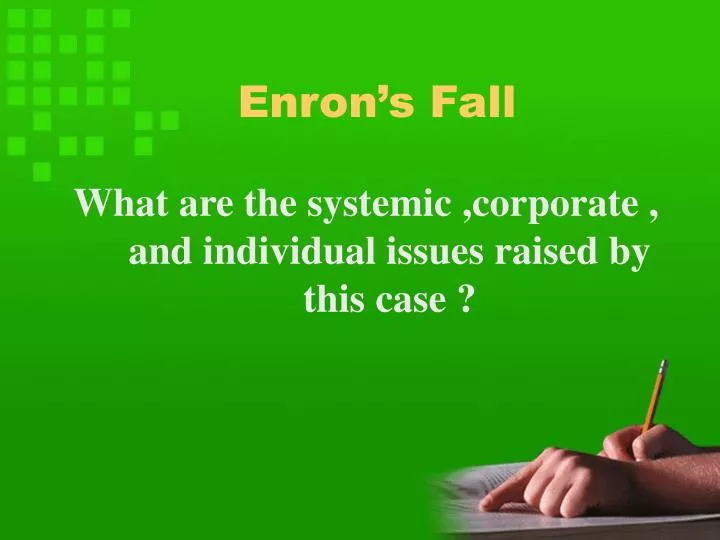 PPT - Enron’s Fall PowerPoint Presentation, free download - ID:1200269