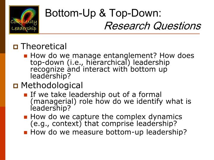 PPT - Complexity Leadership PowerPoint Presentation - ID:1200299