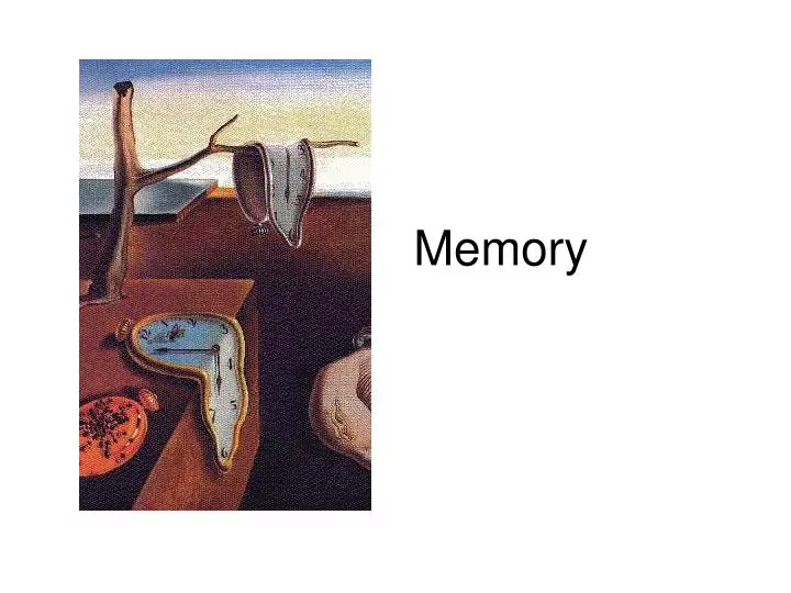 PPT - Memory PowerPoint Presentation, free download - ID:1200349