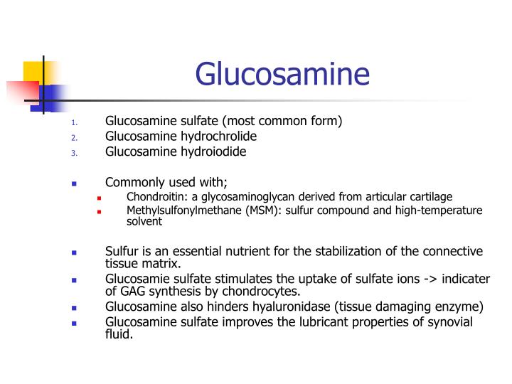 PPT - Glucosamine PowerPoint Presentation - ID:1200398